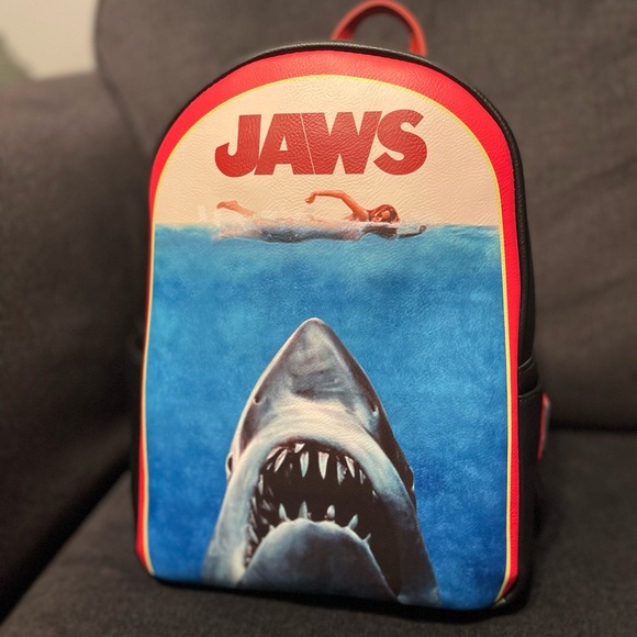 Loungefly | Bags | Loungefly Jaws Poster Backpack | Poshmark